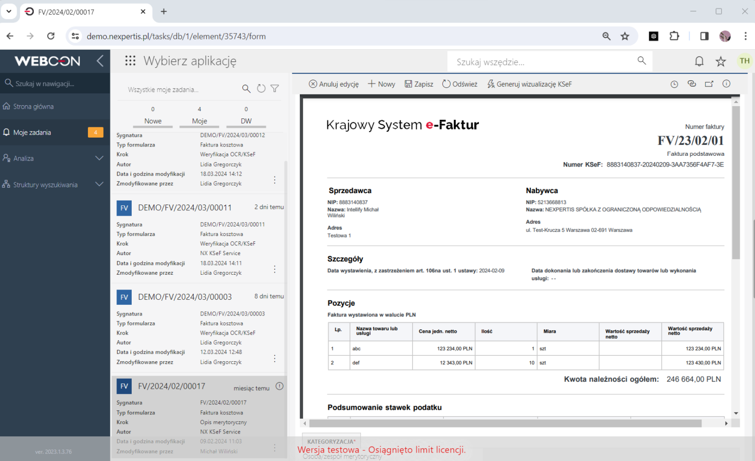 WEBCON BPS | Elektroniczny obieg dokumentów #1 w Polsce
