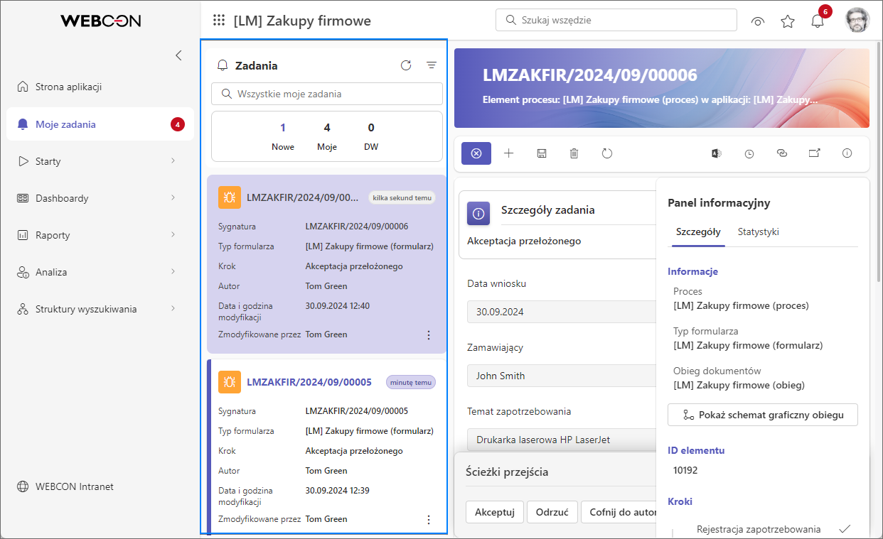 Najnowsza wersja WEBCON BPS 2025 | Nowości i usprawnienia